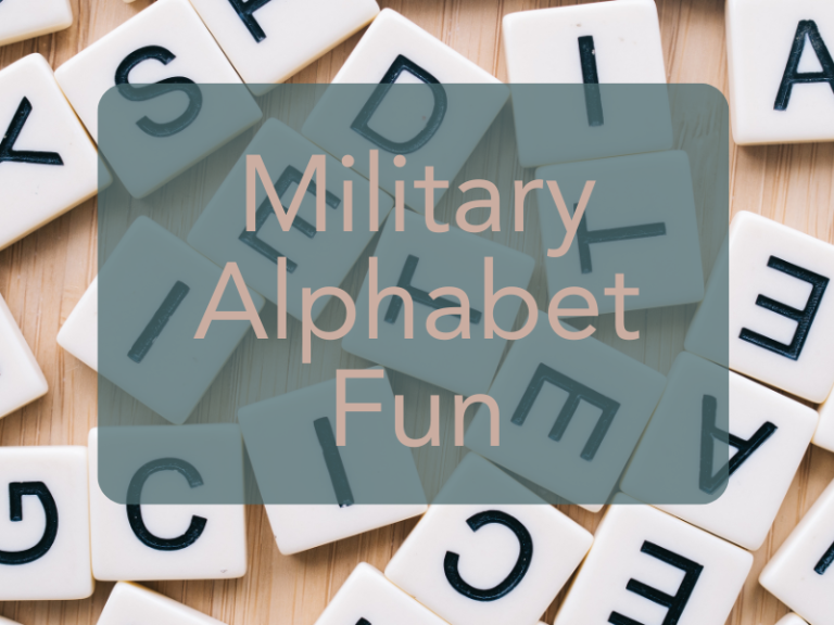 Whiskey Tango Foxtrot – Learning the Lingo Series: The Phonetic ...